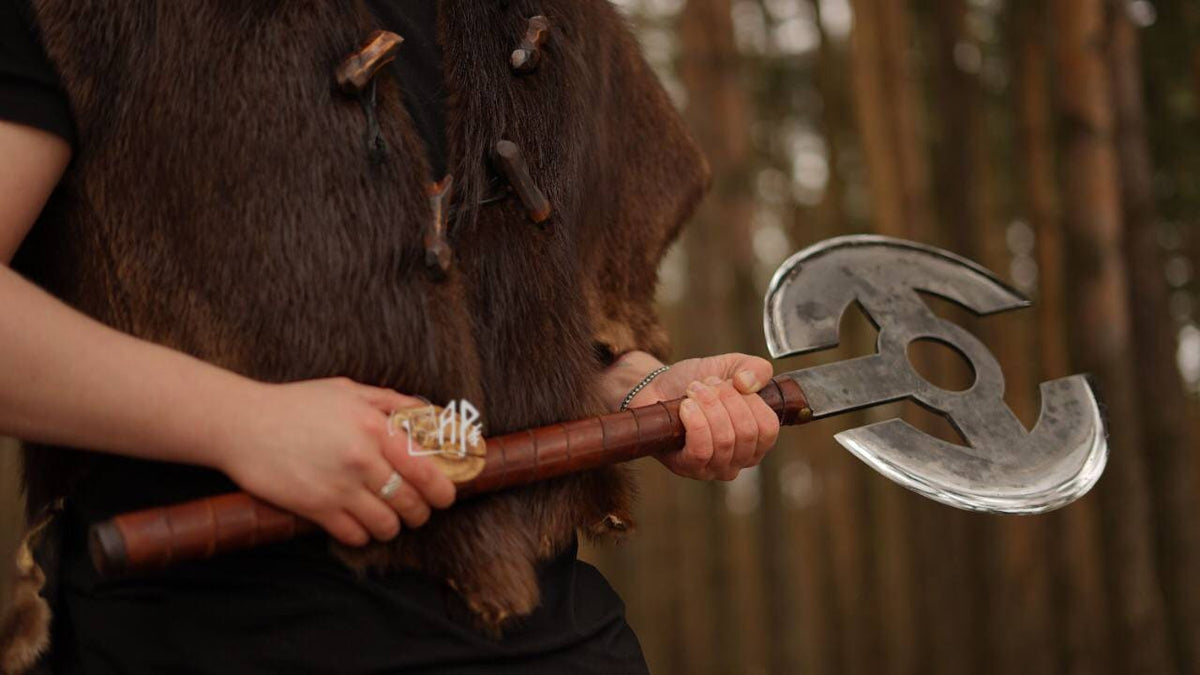 Old Guard cosplay, cosplay ax, metal ax – Medieval Godsends: Viking ...