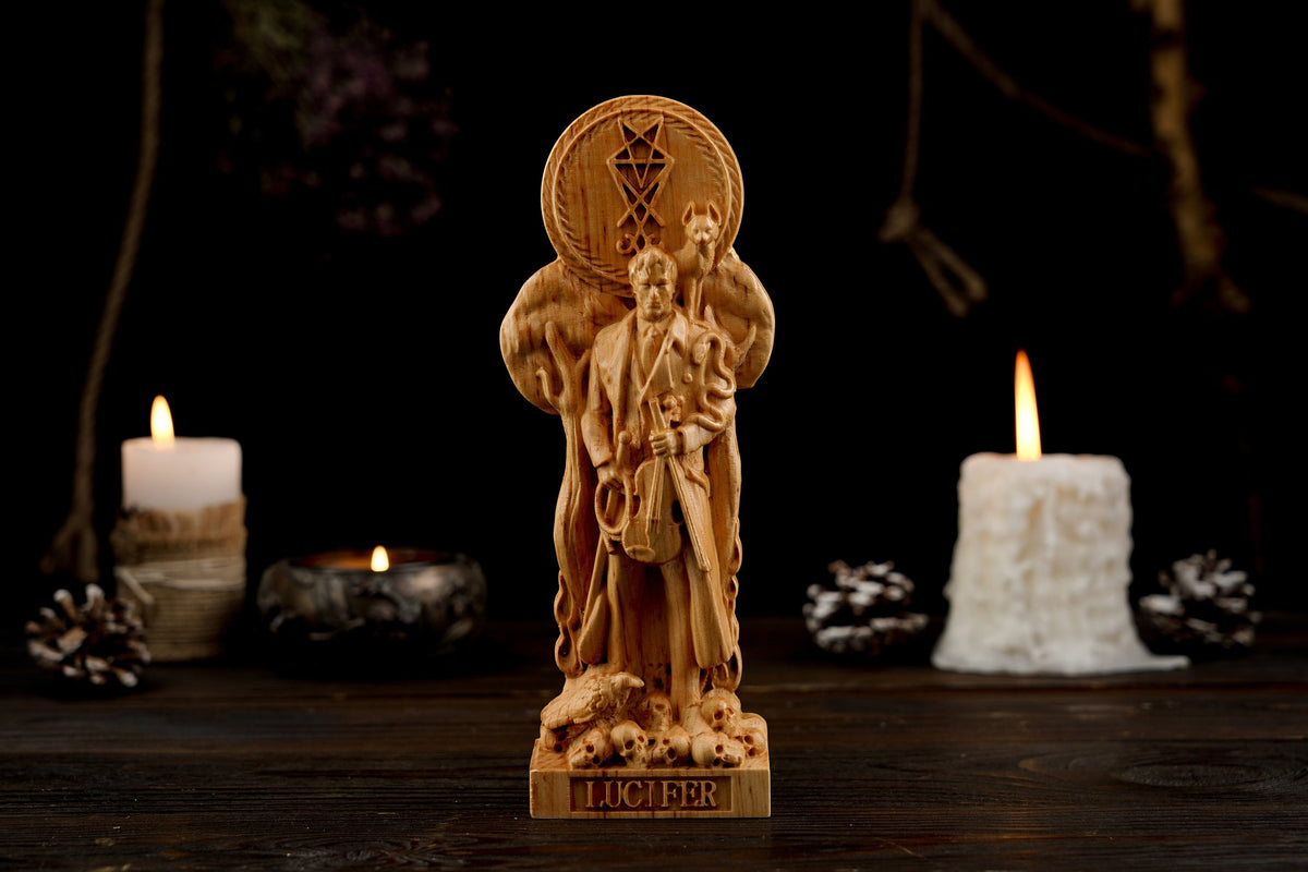 Lucifer statue, Satan statue, Lucifer Series, Occultism, satanism, Fal ...
