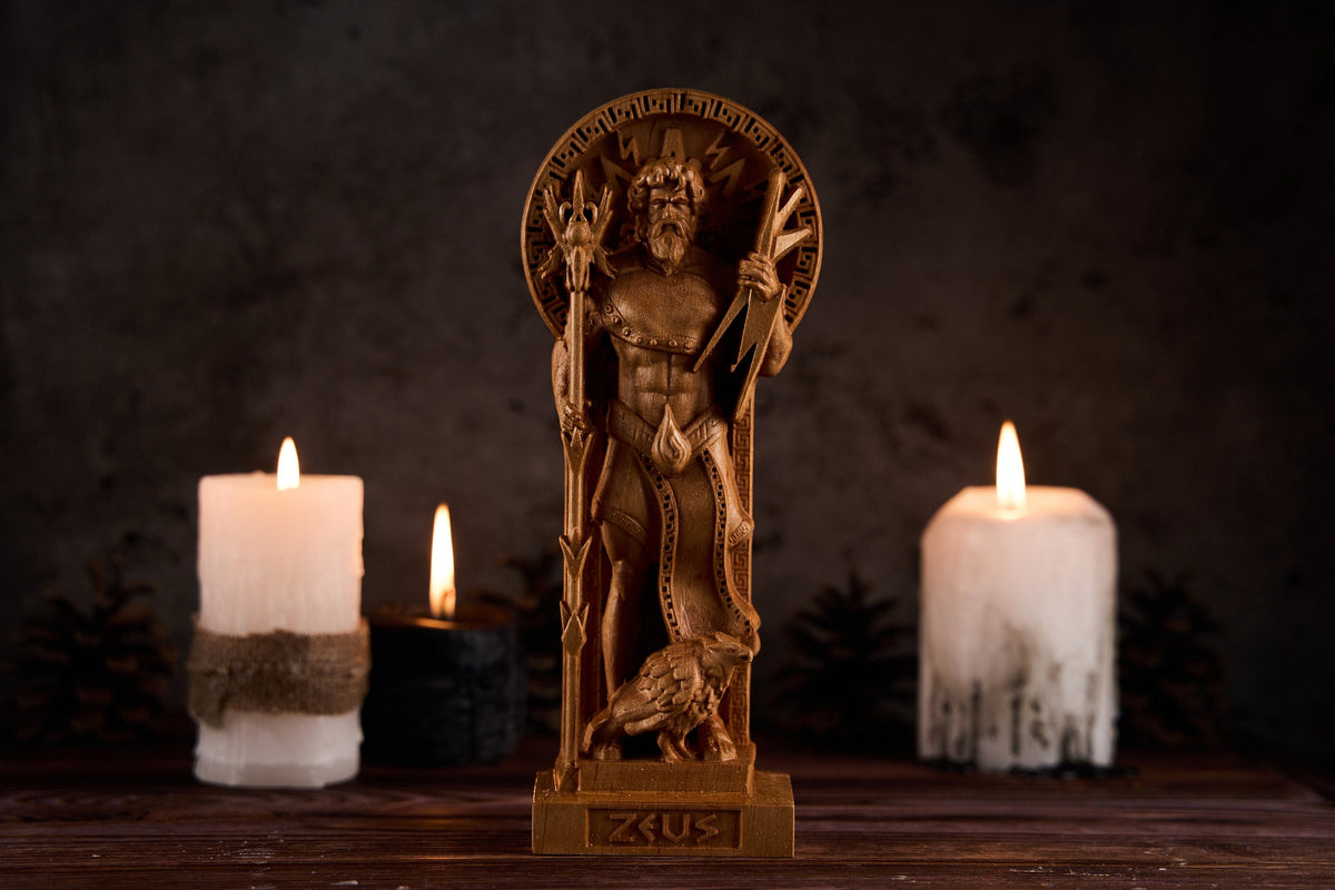 Zeus statue, Zeus Greek God, Zeus Greek statue, greek statue, greek go ...