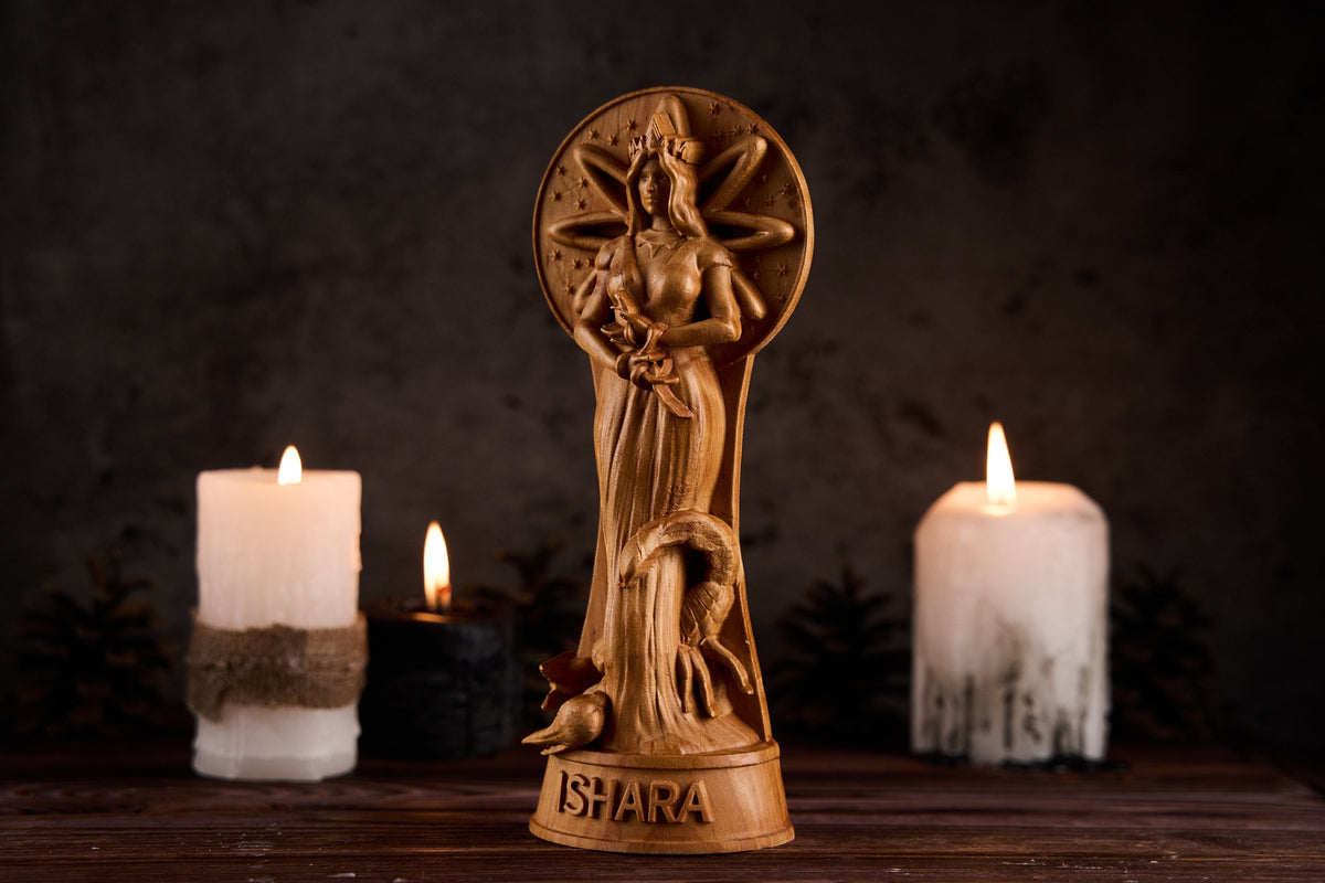 Ishara Mesopotamian Goddess, Ishara Wicca Goddss, pagan altar, pagan s ...