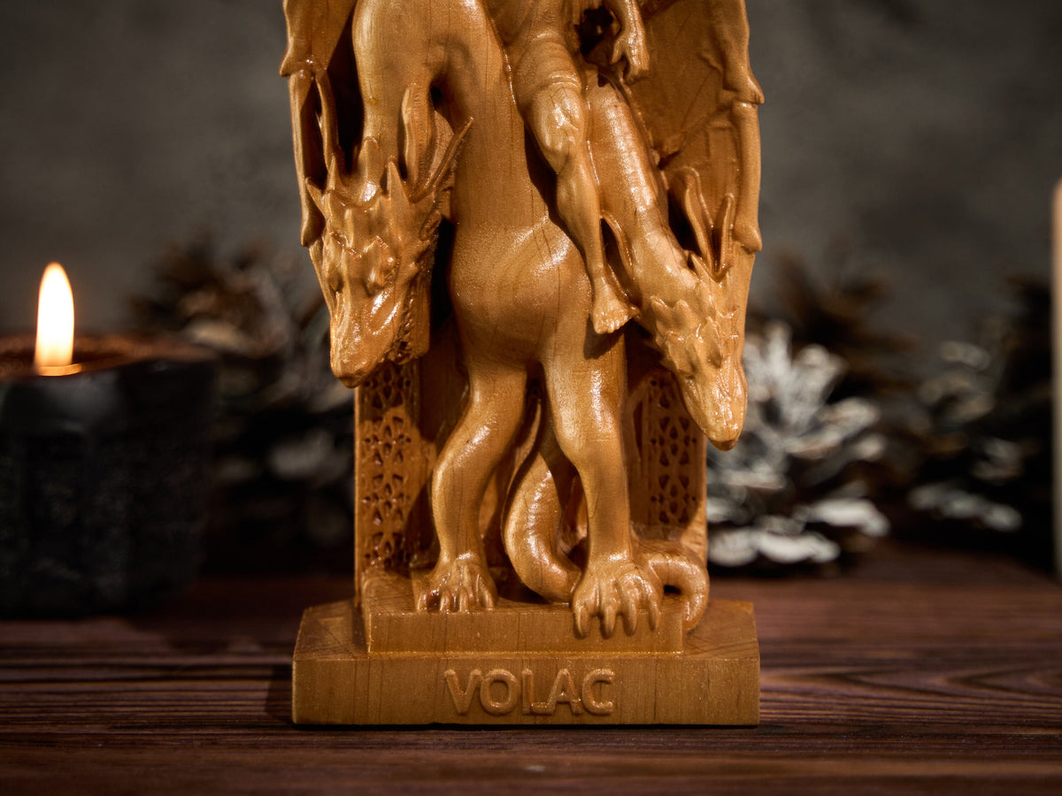 Volac Goetia Demon, Volac statue, Demonology figure, Goetia demon, pag ...