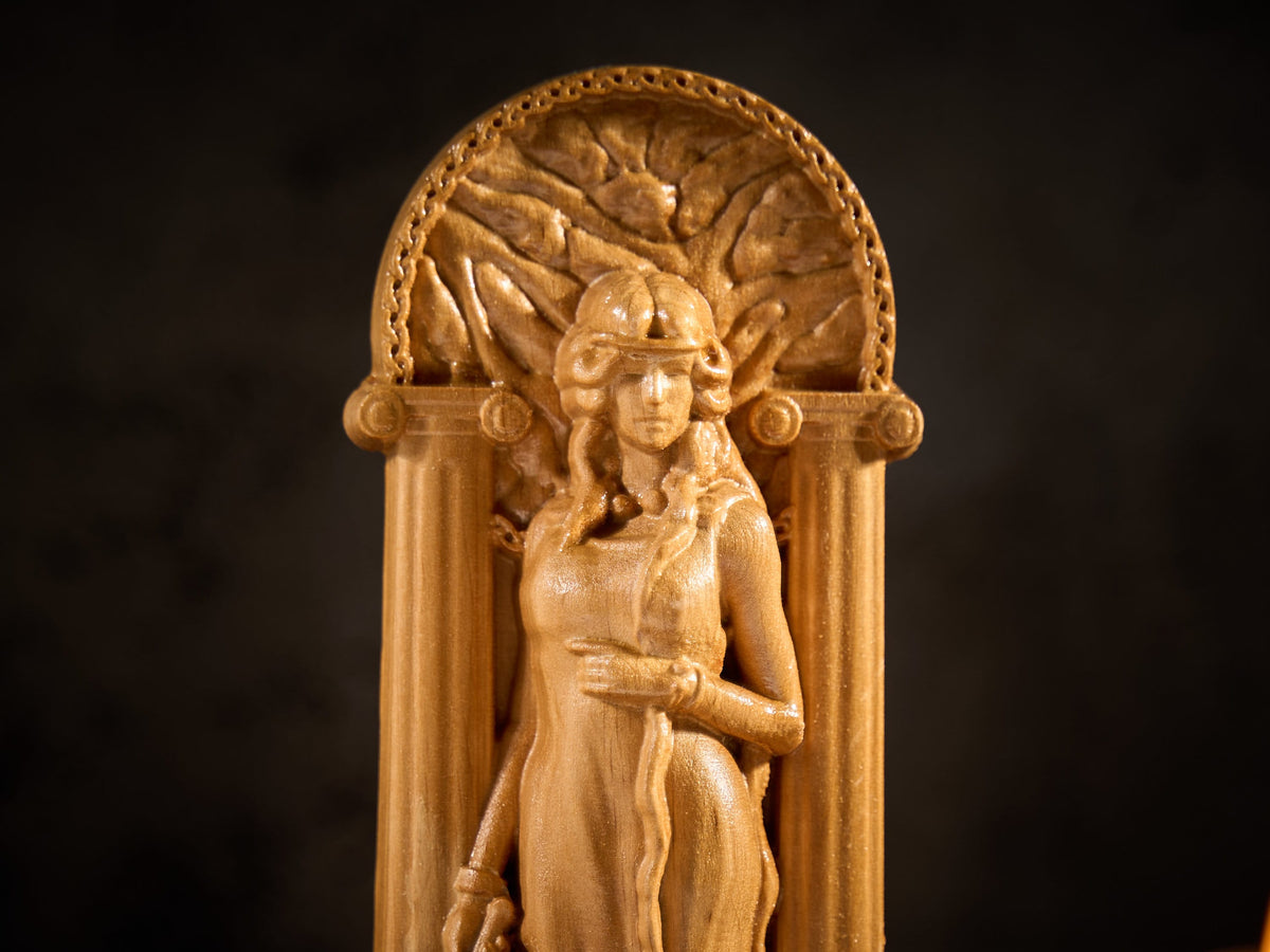 Sulis Minerva Roman Goddess, Sulis Minerva Roman Figure, pagan statue ...