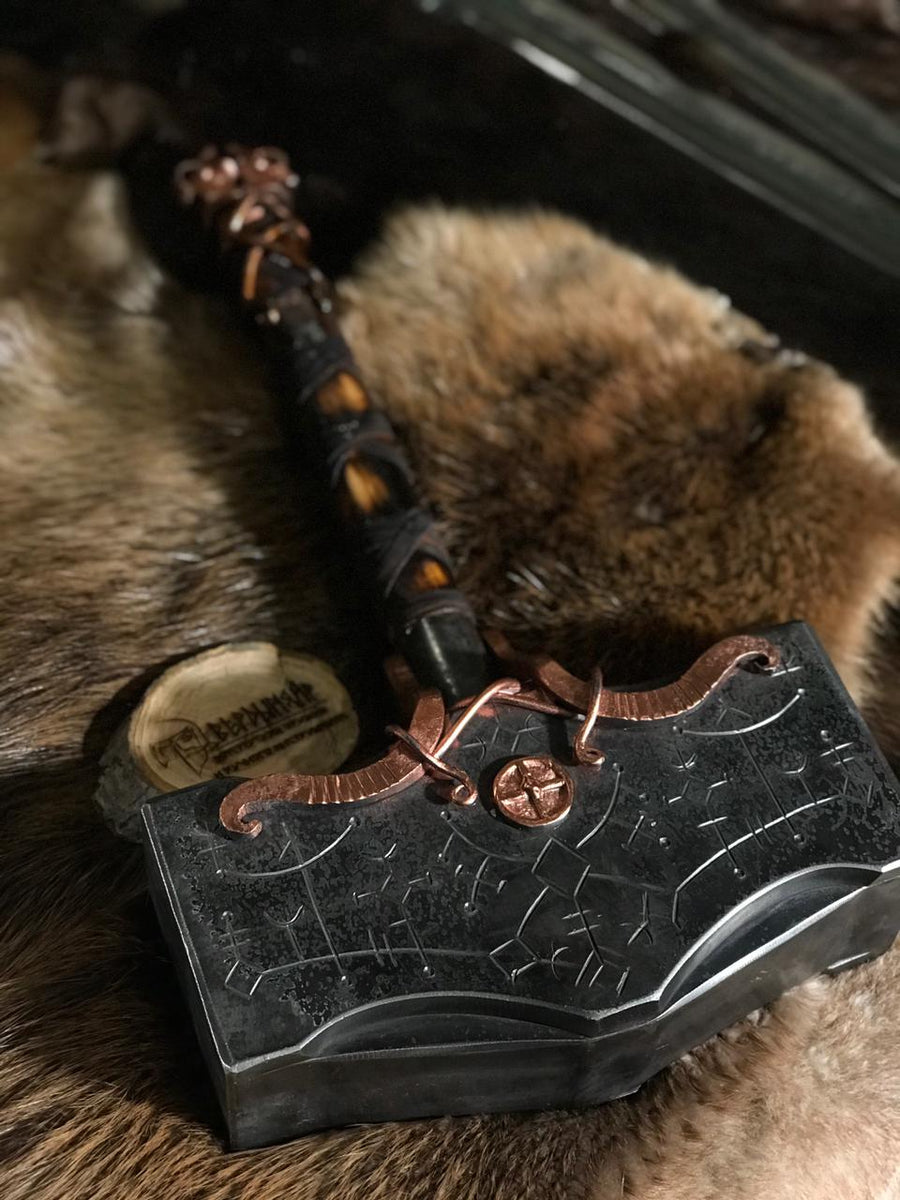 Thor Kratos War Hammer metal real hammer – Medieval Godsends: Viking ...